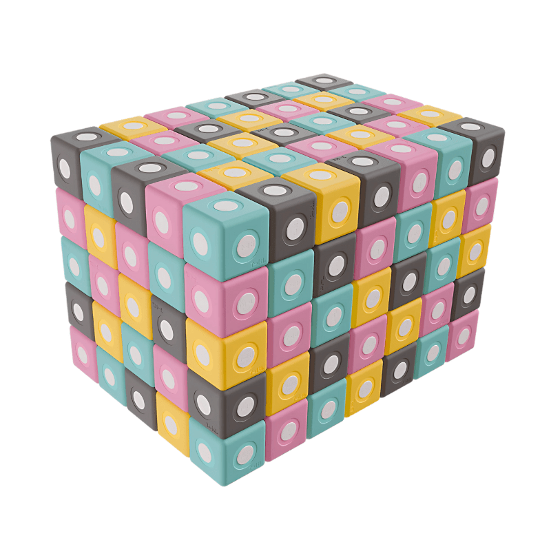 TUKI Big Magnetic Blocks Set - Smart 200 – The Sensory Supply